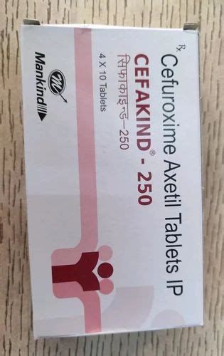 Cefakind 250 Tablets At ₹ 170 Stripe Zocef Cefuroxime Axetil 500mg In