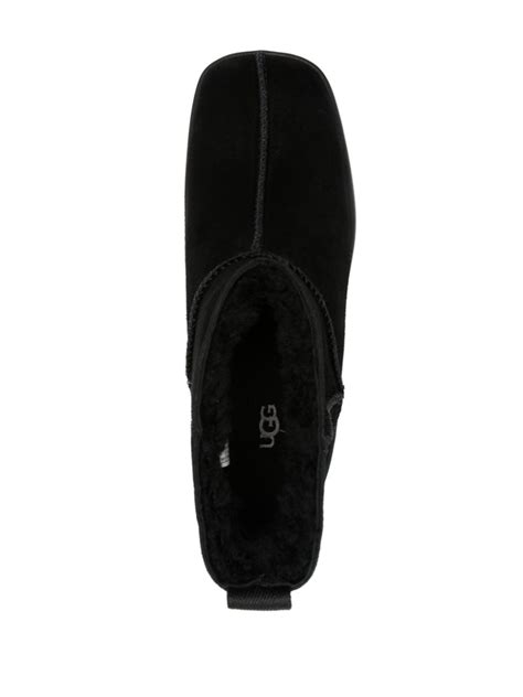 Ugg Botas New Heights Con Tacón 110mm Negro Farfetch Mx