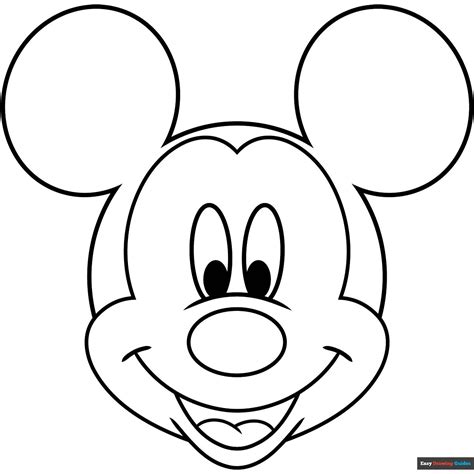 Mickey Mouse Face Artofit