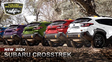 2024 Subaru Crosstrek Wilderness All Colors For Most Capable New