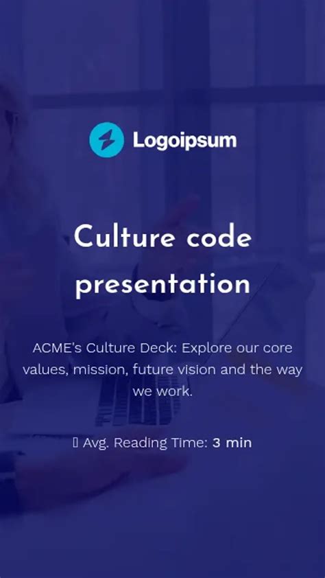 Culture Code Presentation Template Customize With Ai