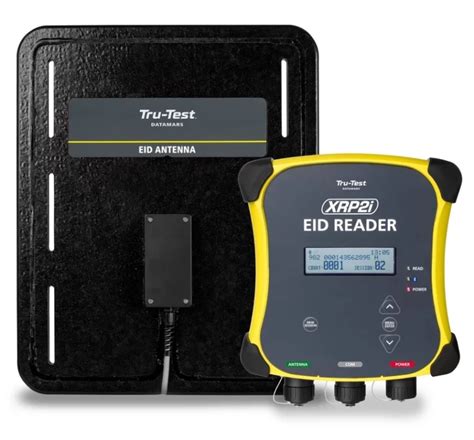 xrp2i eid panel reader with antenna livestock eid readers