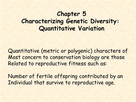 Genotype X Environment Interactions