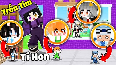 Noob Ruby Và Hero Team Thử Thách TrỐn TÌm TÍ Hon Trong Gaming House Cực KhÓ Youtube