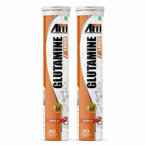 Advance Musclemass Glutamine 1000 Effervescent Tablet Supplement At Rs