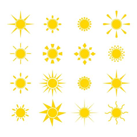 Lindo Emoji De Sol Sorridente Emoticons De Verão Vetor Premium
