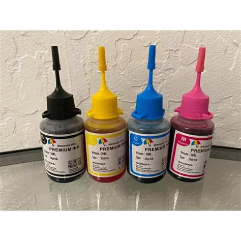 120ml Bottle Color Ink Jet Cartridge Refill Kit For Lexmark Printer Set
