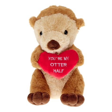 Buy Medium Youre My Otter Half Soft Toy For Gbp 499 Card Factory Uk