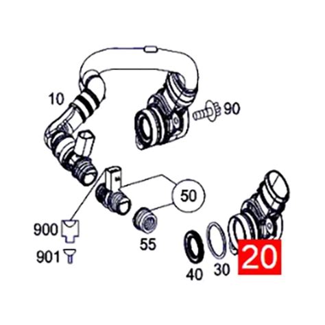 6420100131 Om642 3l Cdi Engine Breathing Cover For W204 W251 W166 W203