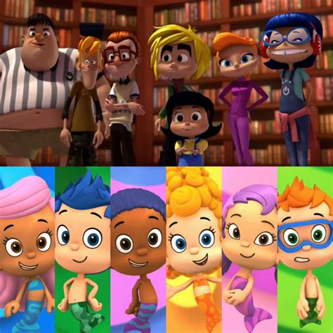 The Gadgetgang With Bubble Guppies By Williamlasater915 On Deviantart