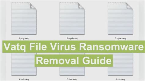 Vatq Ransomware Removal Tutorial Vatq Files Decryption Youtube