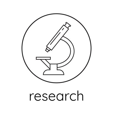 Line Icon Microscope 11684941 Vector Art At Vecteezy