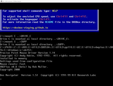 staging hangs on startup · issue 2002 · dosbox staging dosbox staging