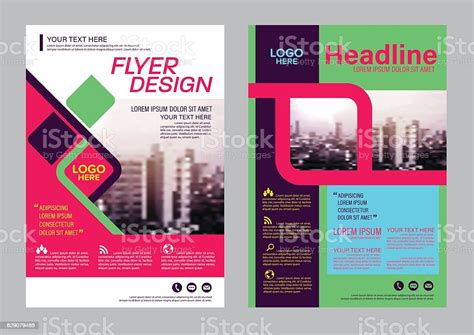 현대 브로셔 레이아웃 전단지 디자인 템플릿 벡터 일러스트레이션 0명에 대한 스톡 벡터 아트 및 기타 이미지 0명 기업 재무와 산업 기하 도형 Istock