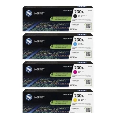 Jual Hp Toner Laserjet 230a Black Cyan Yellow Magenta Original Satu