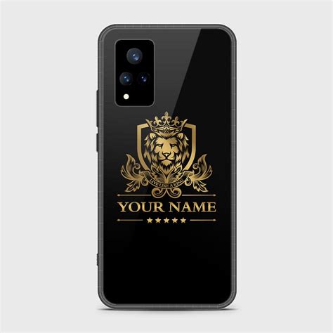 Vivo V21 Cover Gold Series Hq Ultra Shine Premium Infinity Glass S