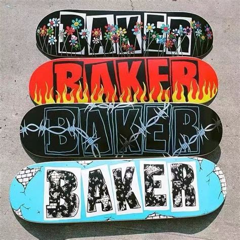 Baker Skateboard Deck New Decks Pro Skateboard Deck Adult Skateboard Deck Tech Deck Skateboard