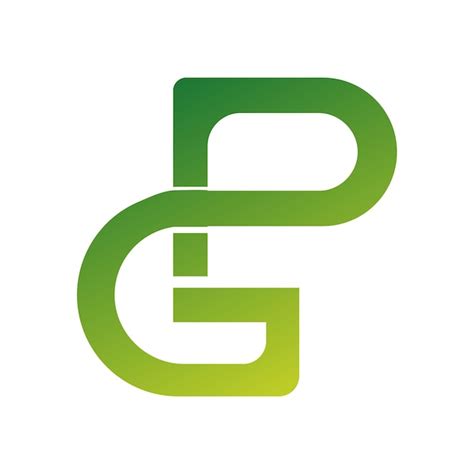 Premium Vector Gp Logo Design