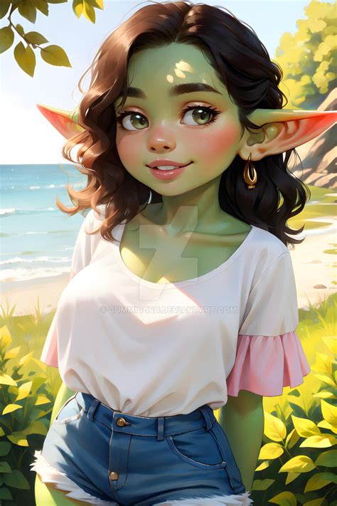 Casual Goblin Girl By Gummiguru On Deviantart