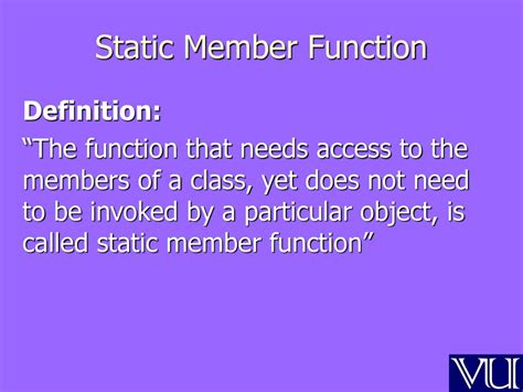 Object Oriented Programming Oop Lecture No Ppt Download