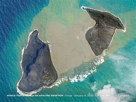 The Hunga Tonga Hunga Haapai Volcano A Geographic And Geological