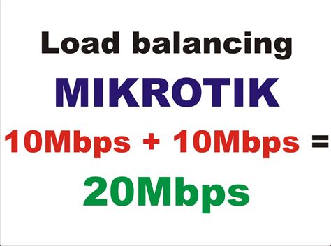 Load Balancing Mikrotik 2 Isp 101020 Mode Nth Cikalmerdeka