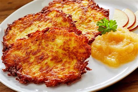 Kartoffelpuffer German Potato Pancakes The Daring Gourmet