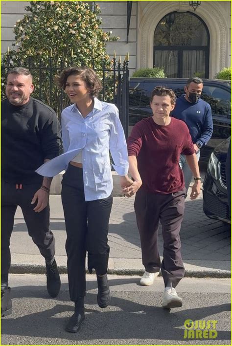 Zendaya And Tom Holland Hold Hands In Paris Amid Continued Marriage