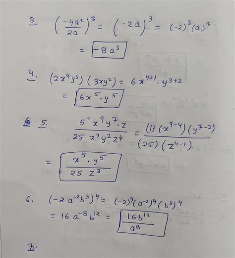 [solved] Simplifying Exponential Expressions Practice Worksheet 1 3a