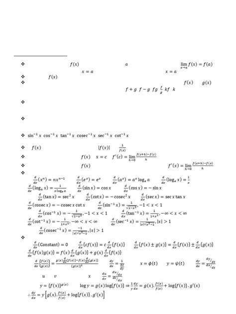 Continuity And Differentiabilty Pdf Trigonometric Functions
