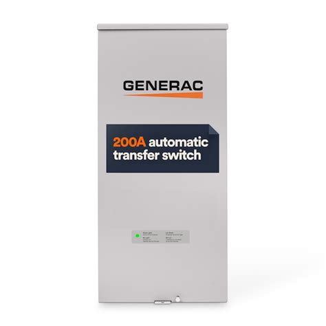 Generac 200 Amp Next Generation Automatic Transfer Switch In The