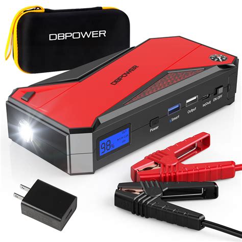 Arrancador Portátil Para Coche Dbpower Peak 2000a 18000mah Venta Internacional