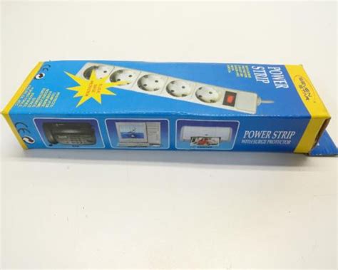 Seven Star Ss 502 220 Volt Surge Protector 5 Outlet 220v Power Strip Type E F Plug