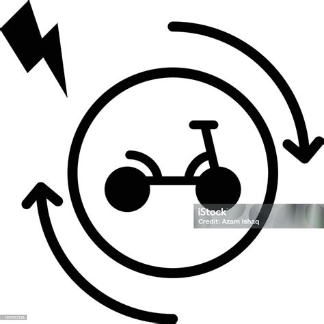 킥 스쿠터 충전 개념 벡터 글리프 아이콘 디자인 흰색 배경에 녹색 전송 기호 에코 전동 스쿠터 기호 모바일 앱 Ui 요소 개념에 대한 스톡 벡터 아트 및 기타 이미지