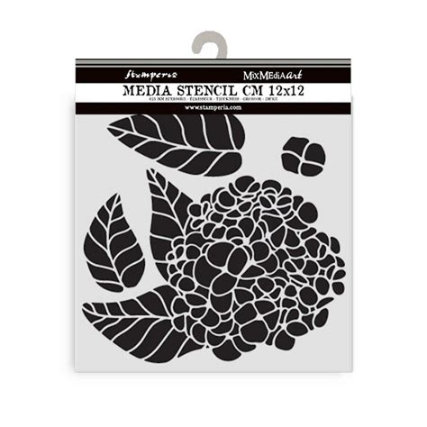 Stencil Quiet Days Ortensia Mondo Fai Da Te