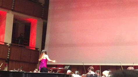 Sarah Hicks Conducting The National Symphony Orchestra Youtube