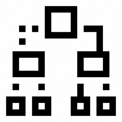 Hierarchy Structure Flowchart Management Organization Sitemap Scheme Icon Download On