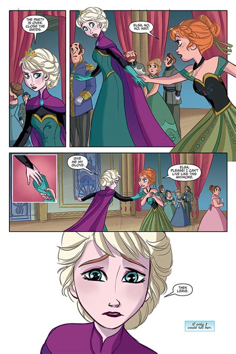 Disney Frozen Tpb Graphic Novel Retelling Profile Dark Horse Comics