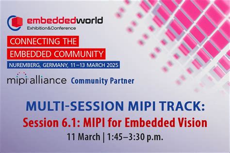 Mipi Embedded Autonomous Ai Mipi Alliance