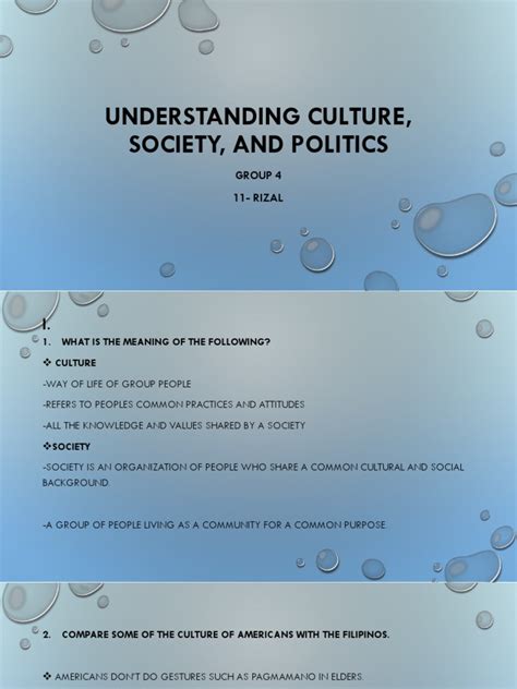 Cultural Comparison Philippines Vs Usa Pdf Philippines Religion