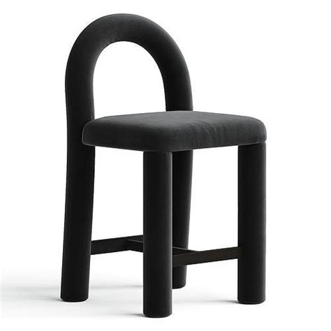 Temi Counter Chair 3d Model Cgtrader