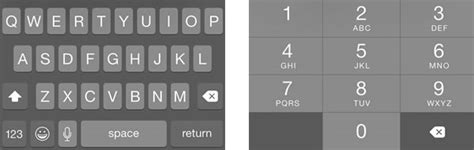 ios 8 s built in virtual keyboards on the iphone a visual catalog