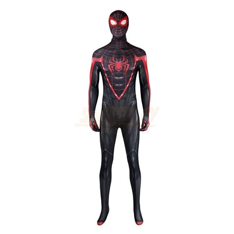 Black And Red Spiderman Suit