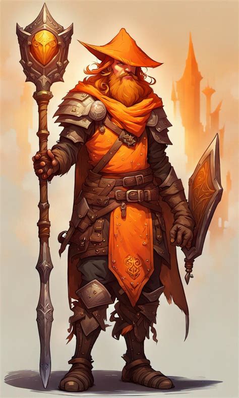 The Orange Warrior Wizard By Outofegypt3 On Deviantart