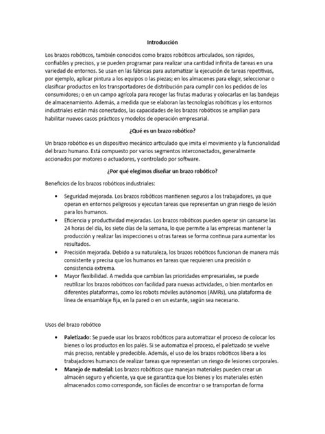 Exposision Pdf Robot Robótica