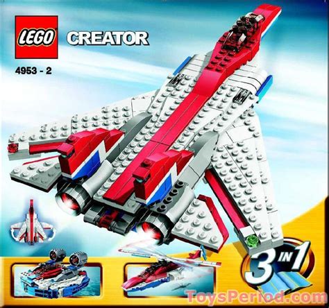 Lego 4953 Fast Flyers Instructions And Parts List
