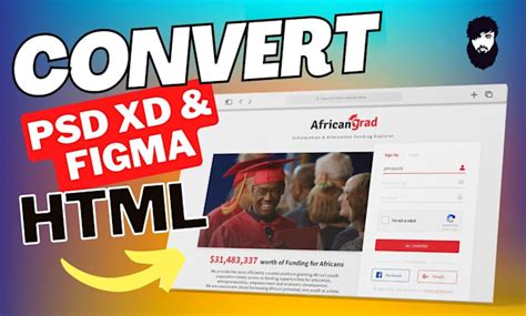 Convert Figma To Html Psd To Html Xd To Html Figma To React By Ahkrwp