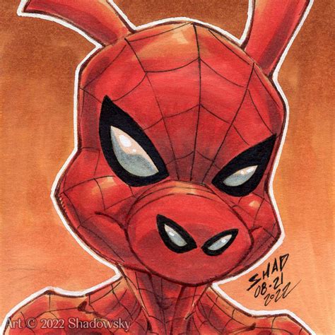 Spider Ham By Shadowsky Fur Affinity Dot Net