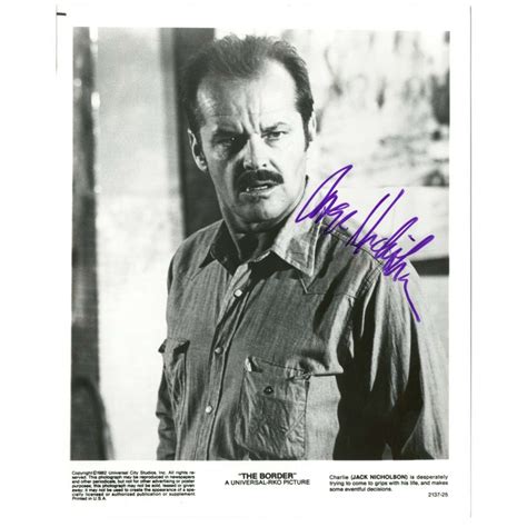 Jack Nickolson Signed Still