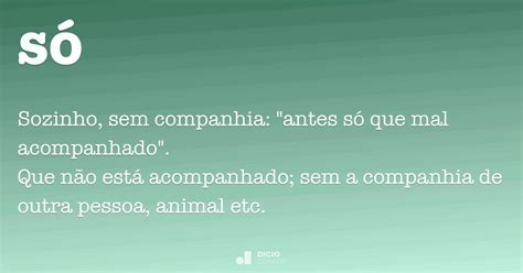 Só Dicio Dicionário Online De Português